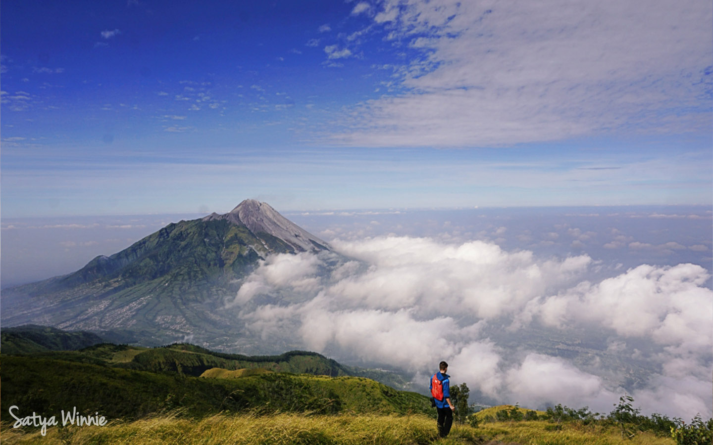 Gunung Merbabu via Suwanting, Jalur dan View-nya Sinting